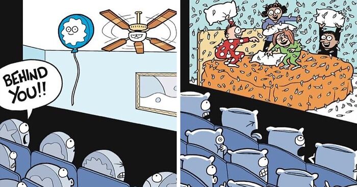 20 Horror Movies From The Perspective Of Animals And Things Illustrated ...