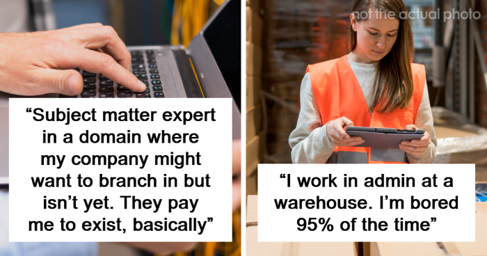 “Easiest Money Ever”: 30 Jobs Where People Get Paid To Do Very Little Work