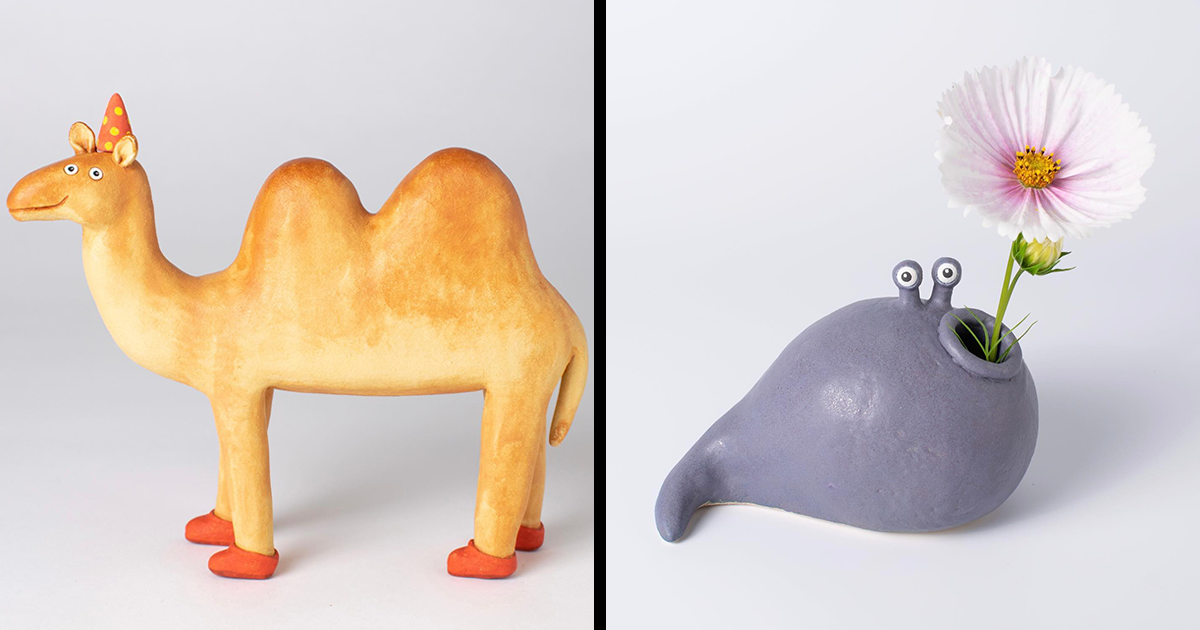 30 Quirky Ceramic Figures By Helen Burgess That Might Make You Smile ...