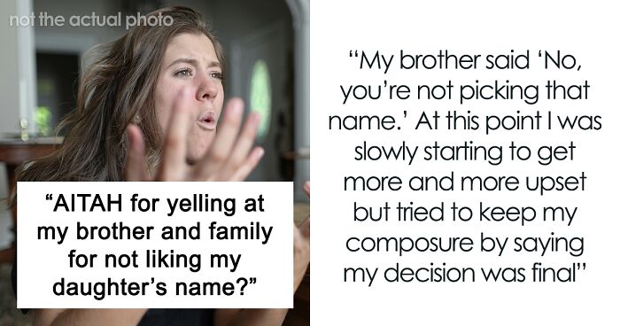 Woman Furious At Family After They Laugh At Her Baby’s Name | Bored Panda