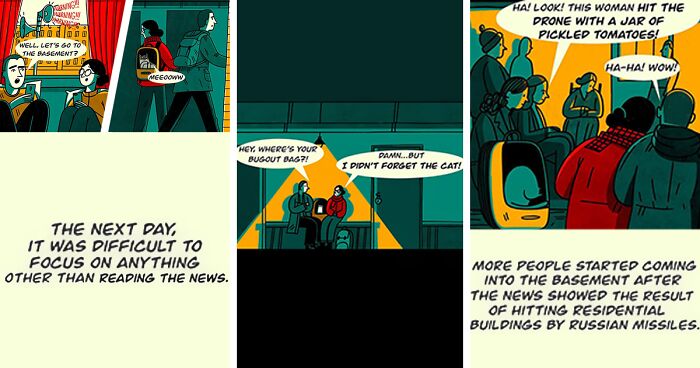 20 Relatable Comics Showing Life In Ukraine During The War By Yulia Vus