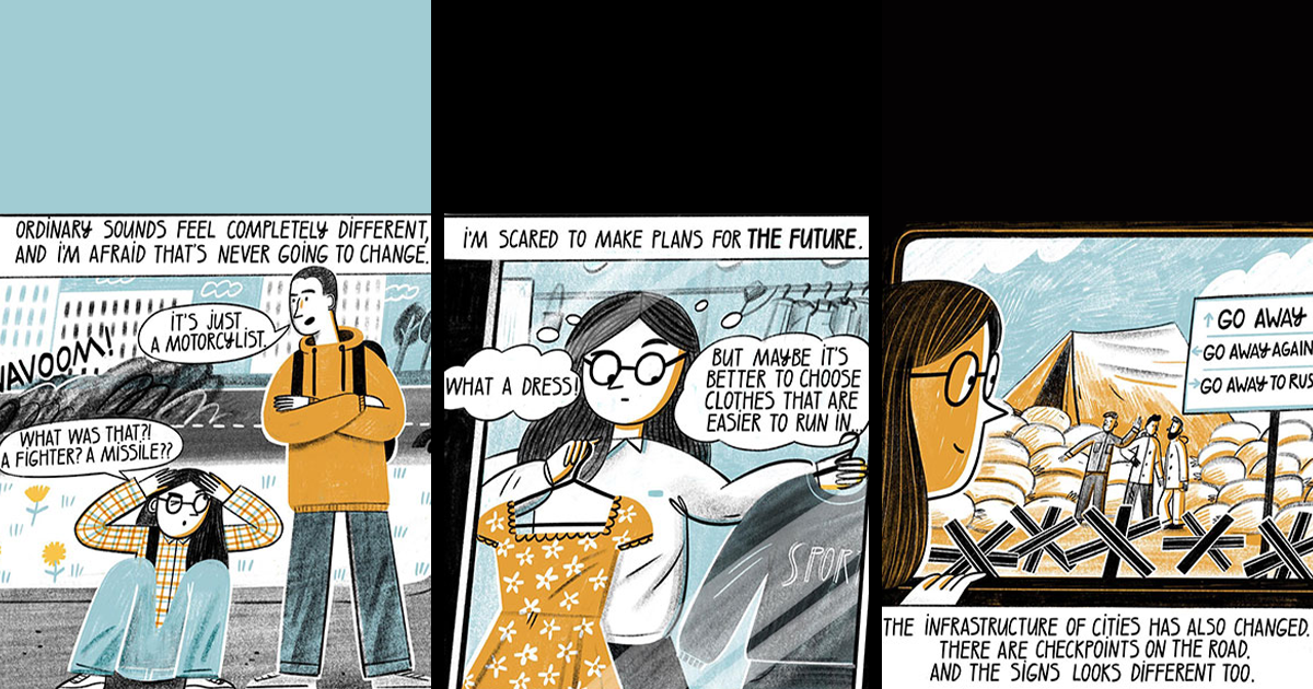 20 Relatable Comics Showing Life In Ukraine During The War By Yulia Vus ...