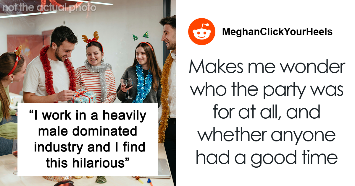 Office Christmas Party Crumbles As Men Refuse To Step Up After Woman ...