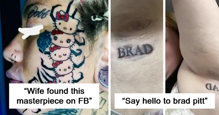30 People Who Forgot Tattoos Are Permanent And Didn’t Research Their ...