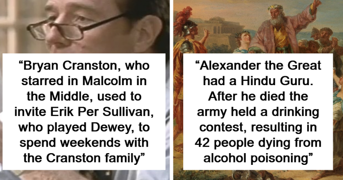 30 Interesting And Intriguing Facts From The “Today I Learned ...