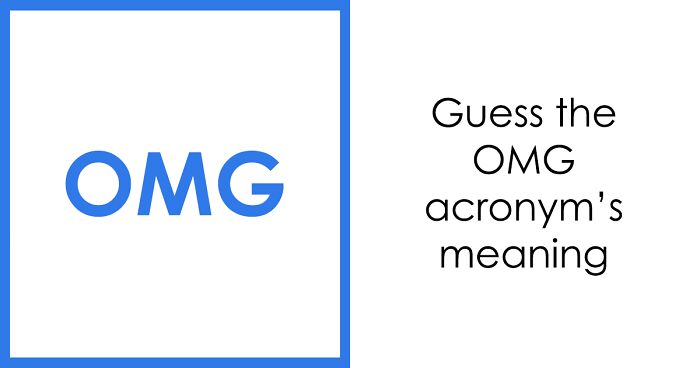 “Think You Know Acronyms?”: This Trivia Will Either Prove You Right Or ...