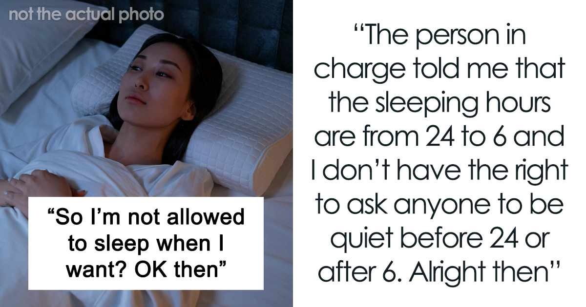 “So I’m Not Allowed To Sleep?”: Roommates Won’t Let Student Get Enough ...