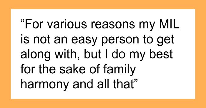 MIL Demands Christmas Gift Every Year But Returns Almost Every One Of ...