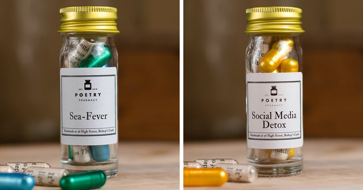 The World’s 1st Poetry Pharmacy Cures People’s Hearts, Minds, And Souls ...