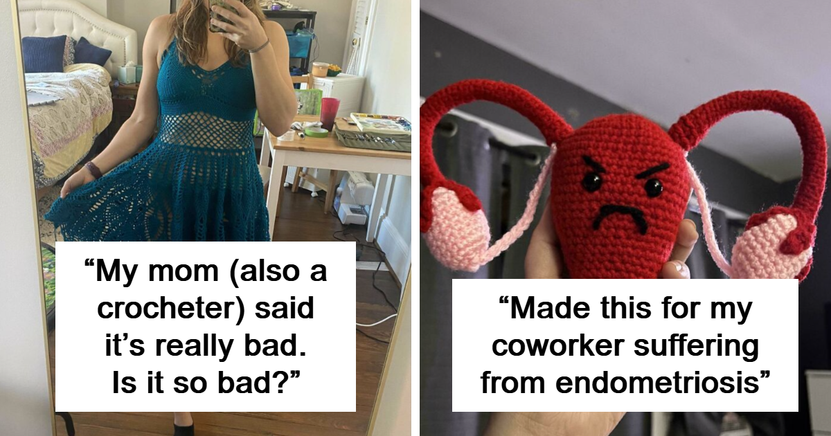 50 Times People Pushed Boundaries Of Crocheting, And It Resulted In ...