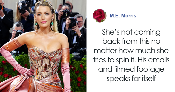 People Have Harsh Words For Blake Lively As She Responds To Lawsuit ...