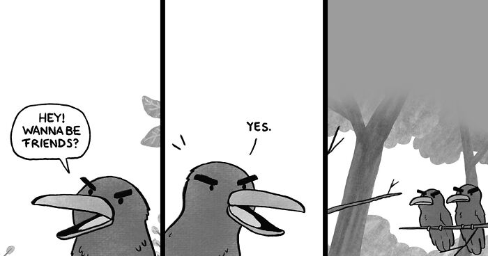 Artist Creates Chuckle-Worthy Comics, Here Are 26 Of The Newest Ones