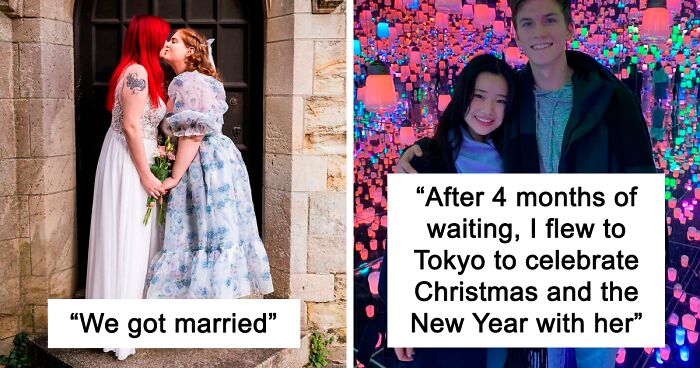 30 Cute Long-Distance Couples Showing That Good Things Come To Those ...