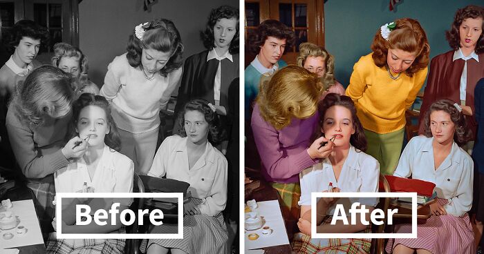 30 Colorized Vintage Photos By Sebastien De Oliveira That Might ...