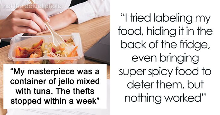 “Coworker Kept Stealing My Lunch, So I Started Leaving Fake Leftovers ...