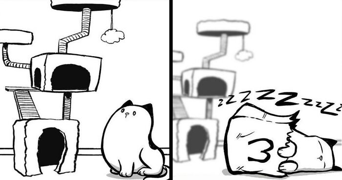 20 Comics That Highlight Hilariously Relatable Cat Behaviors ...