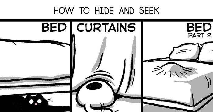 20 Comics That Highlight Hilariously Relatable Cat Behaviors ...