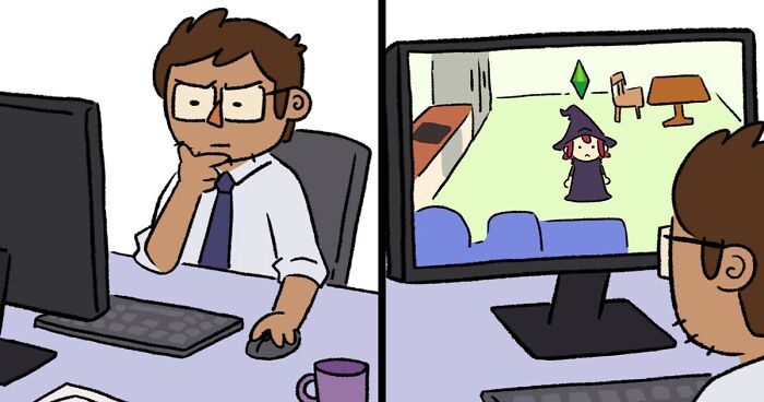“Clueless Hero”: 20 Hilariously Accurate Gamer Comics Created By These ...