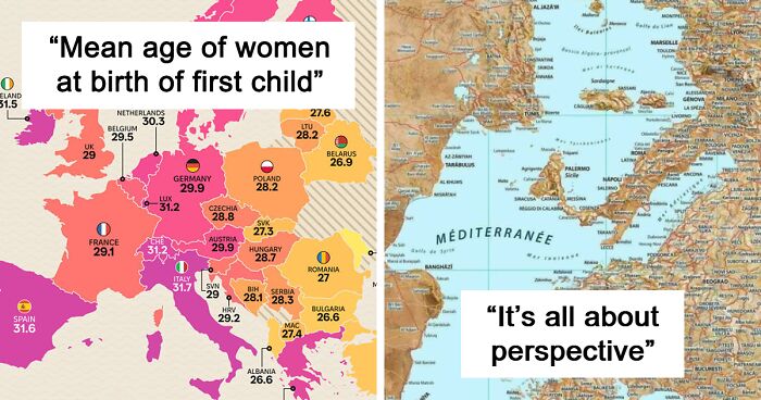 30 Maps To Expand Your Knowledge Of The World With Random Facts (New ...