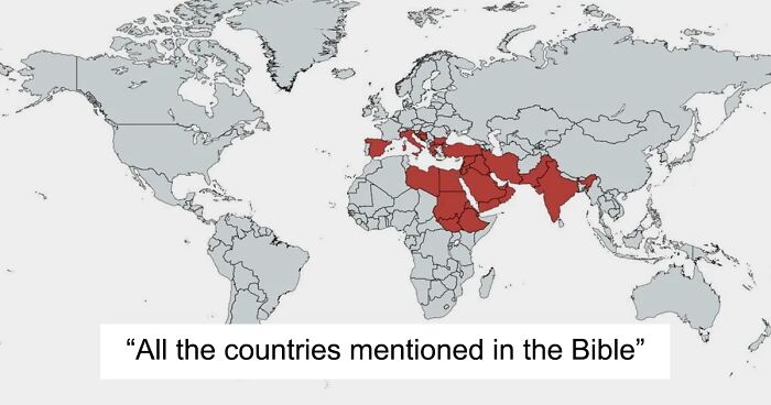 30 Maps To Expand Your Knowledge Of The World With Random Facts (New ...