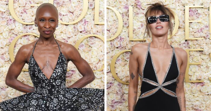 23 Worst Dressed Celebrities At The 2025 Golden Globes, Featuring Ariana Grande And Cynthia Erivo