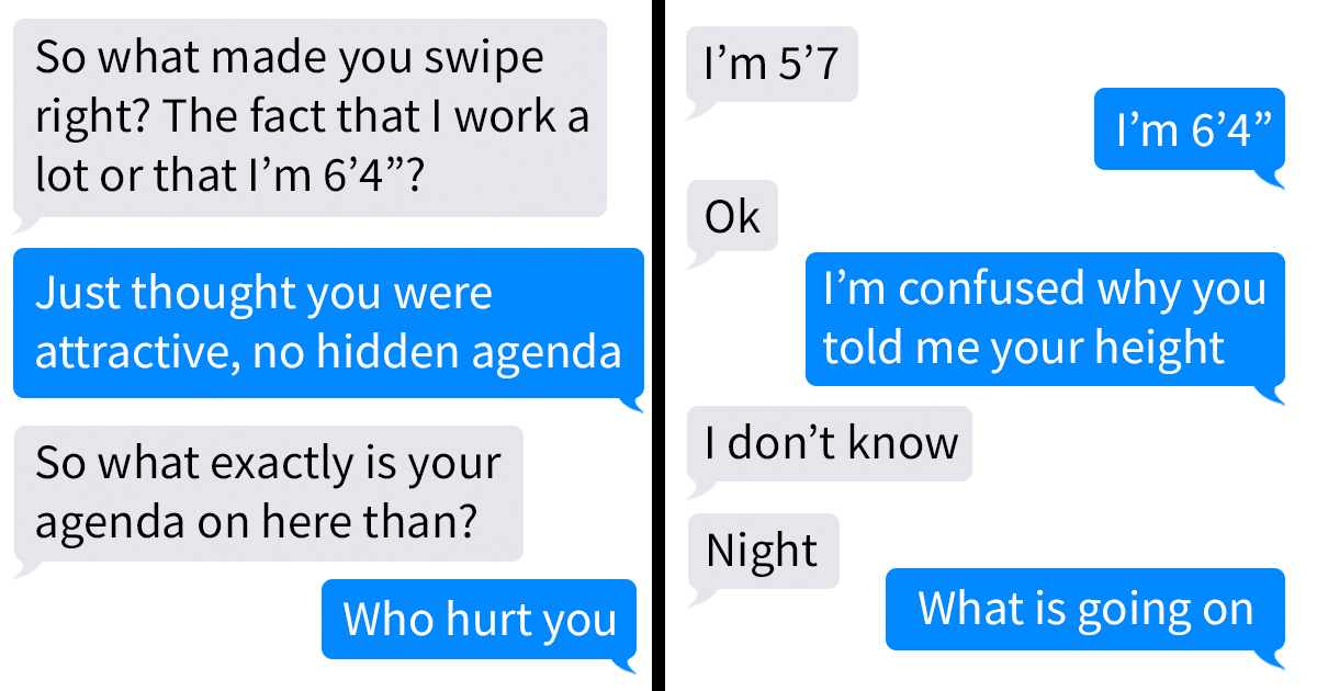 40 Unhinged Messages From Dating Apps That Are Pure Chaos | Bored Panda