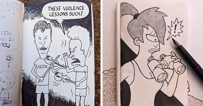 Bringing Pop Culture Characters To Life: 27 Drawings By Ed Harrington ...