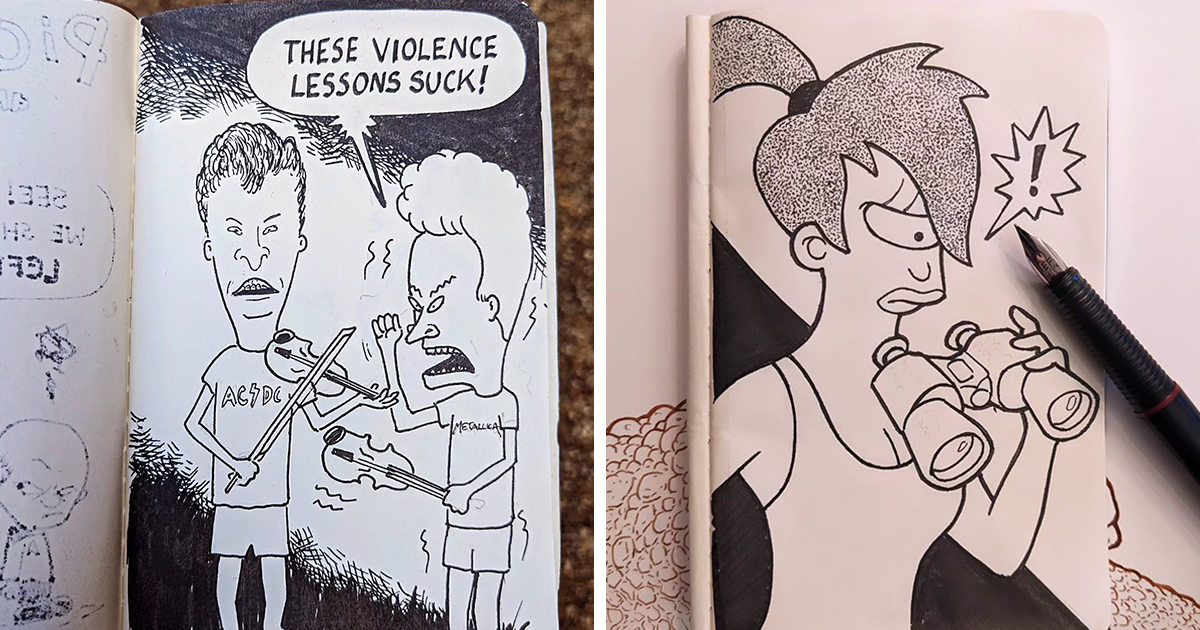 Bringing Pop Culture Characters To Life: 27 Drawings By Ed Harrington ...