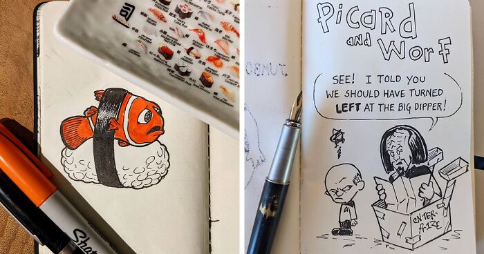 Bringing Pop Culture Characters To Life: 27 Drawings By Ed Harrington ...