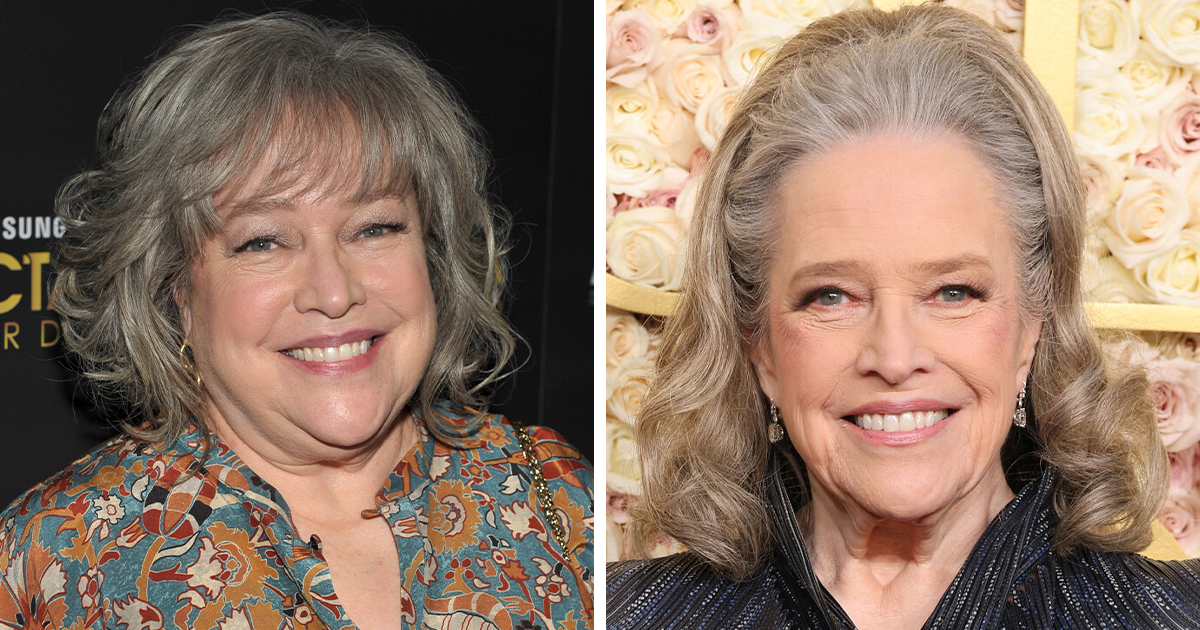 Kathy Bates Turns Heads On 2025 Golden Globes Red Carpet After Dramatic ...