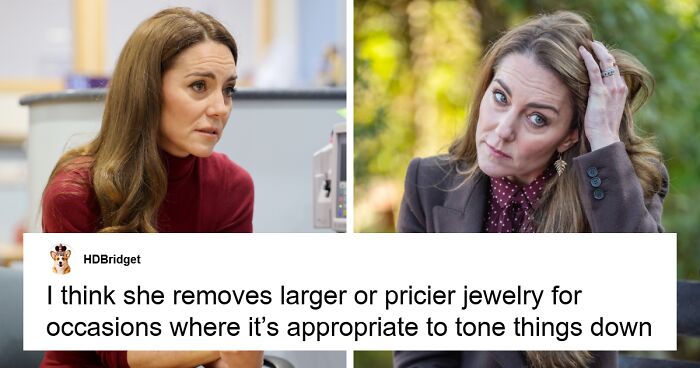 Kate Middleton Spotted Without Ring, Sparking “Diana” Theories Online ...