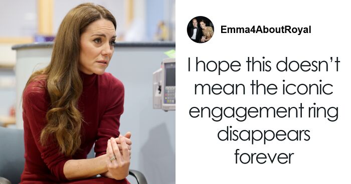 Kate Middleton Spotted Without Ring, Sparking “Diana” Theories Online ...