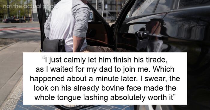 Cop Blocks Handicapped Spot, Rages When He Gets Parked In Until Guy ...