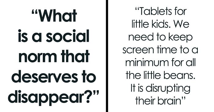 35 Posts Calling Out Social Norms That Should No Longer Be Accepted