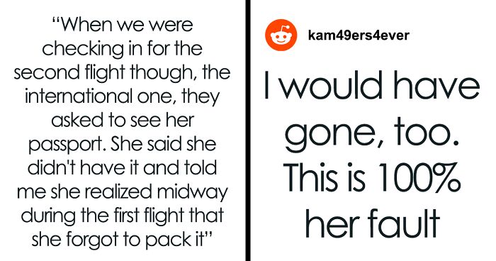 Guy Refuses To Cancel Japan Trip After GF Forgot Her Passport, She’s ...