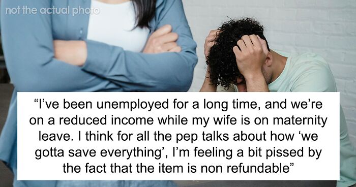 Guy Unimpressed With Wife’s Gift That Ultimately Means More Chores For ...