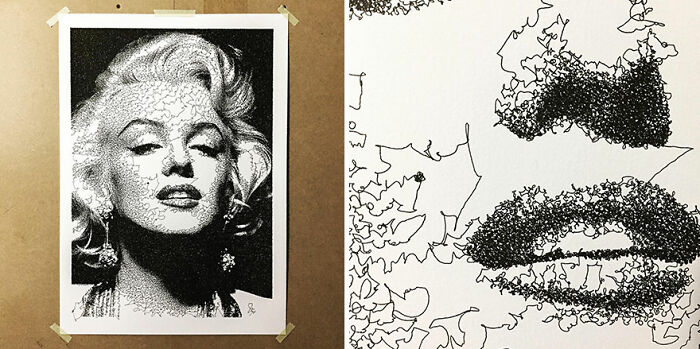 Artist Developed A Python Algorithm That Turns Simple Scribbles Into ...