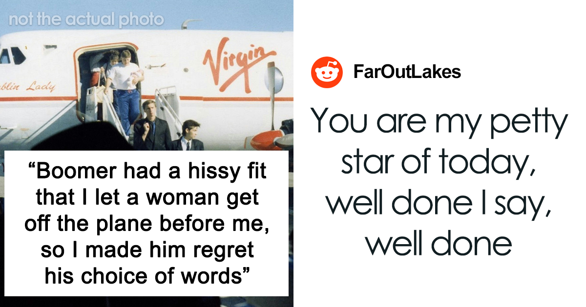 “Petty Star Of The Day”: Guy Teaches Boomer On Plane To Practice What ...