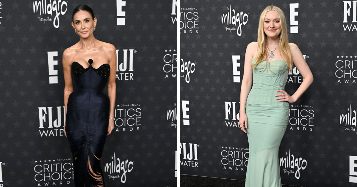 Jaw-Dropping Outfits And Fashion Disasters From The Critics Choice ...