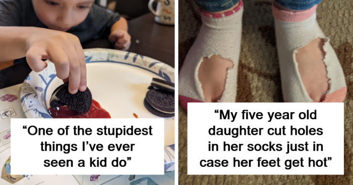 Logic Left The Building: 50 Kid Fails That Left Parents In Tears Of ...