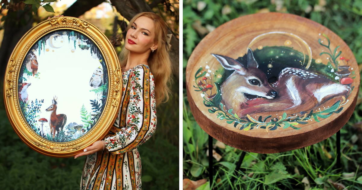 I Paint Everyday Objects And Transform Them Into Fairytale Artworks (22 ...