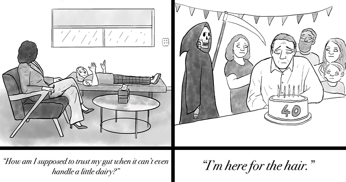 40 Funny Observational One-Panel Comics By Vaughan Tomlinson That Might ...