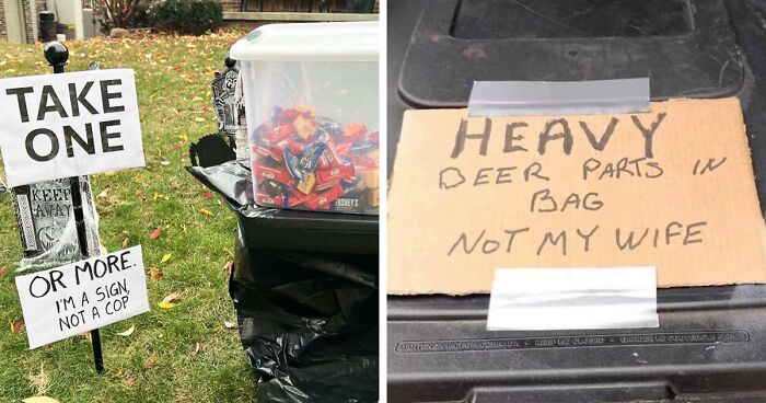 50 Hilarious Signs Showing That Some People Really Do Let Their ...