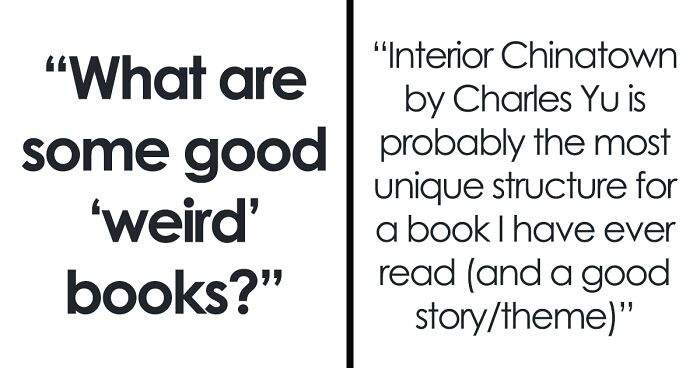 35 Weird But Brilliant Books If You Are Seeking To Read Something ...