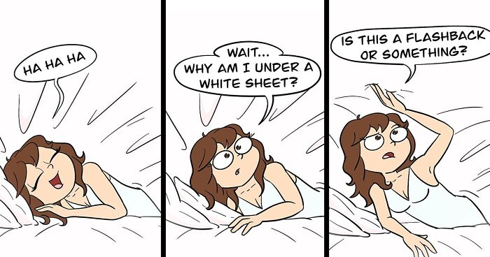 40 Goofy Comics With Unexpected Twists, By Eirinn Ske