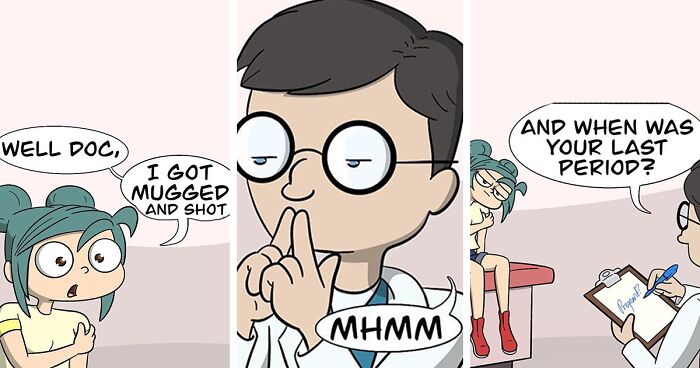 40 Goofy Comics With Unexpected Twists, By Eirinn Ske