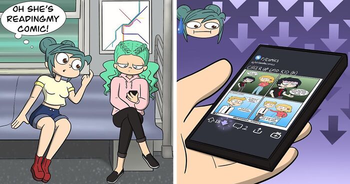 40 Goofy Comics With Unexpected Twists, By Eirinn Ske