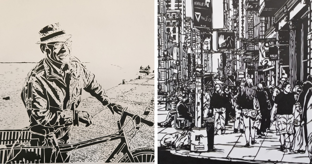 My 19 Handcut Artworks From A Single Piece Of Paper That Tell A Story ...