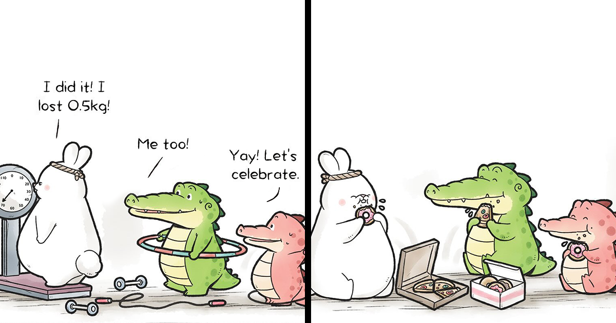 31 Sweet And Adorable Comics Featuring Helpful And Caring Buddy Gator ...