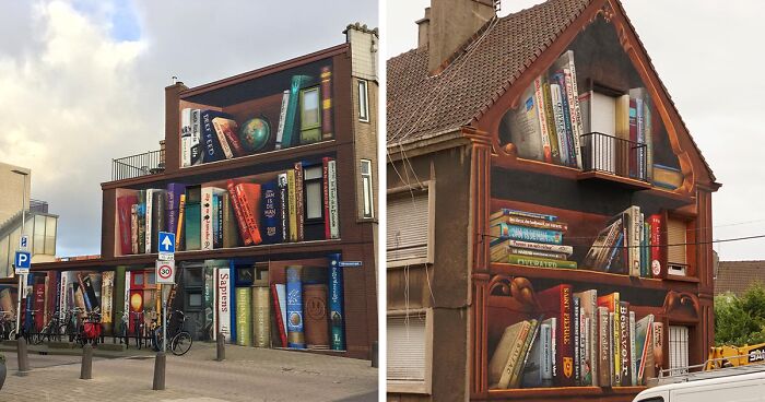 Dutch Artist Created 30 Jaw-Dropping Murals On Building Walls